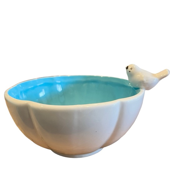GANZ | Other | Ganz Spring Ceramic Bowl Bird Foot Print Dove Spring ...